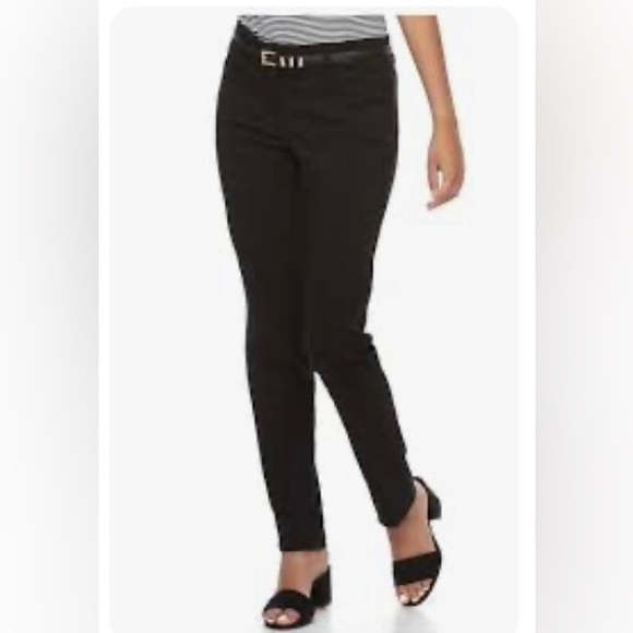 Candie's | Pants & Jumpsuits | Candies Audrey Fit Straight Fit Black ...